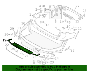 31477118 - Valance Panel 2017-2020 Volvo V90 Cross Country ...