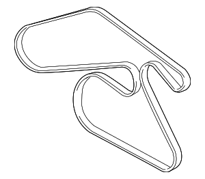 2010-2019 GM V-Ribbed Serpentine Belt 12636137 GM | GMPartsDirect.com