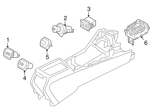 93300-D4GL0WK - Switch Assembly 2017-2020 Kia Optima | Kia.Parts Store