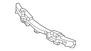 156-885-04-37 - Energy Absorber 2015-2017 Mercedes-Benz | Mercedes-Benz ...