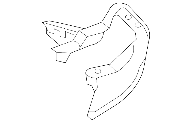 156-885-14-14-64 - Trim Bezel Bracket 2015-2017 Mercedes-Benz GLA 250 ...