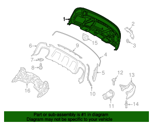 Lower Cover - Part #156-885-60-01 | Mercedes Parts Center