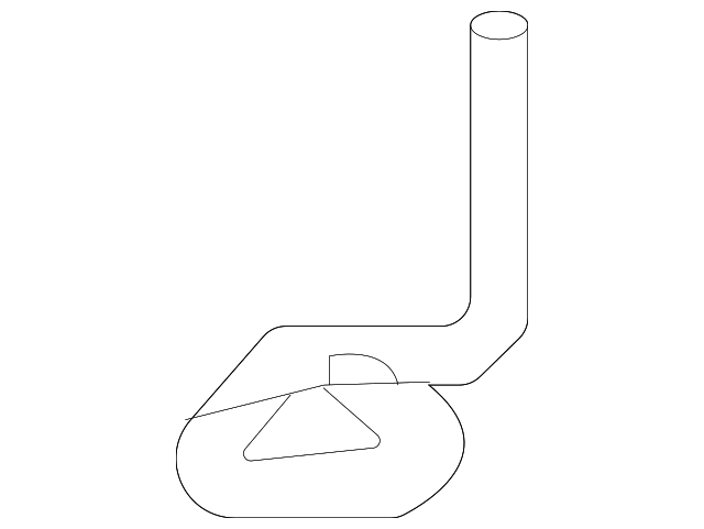 2021-2022 Toyota Mirai Reservoir Hose 16566-77010 | Toyota Parts Center