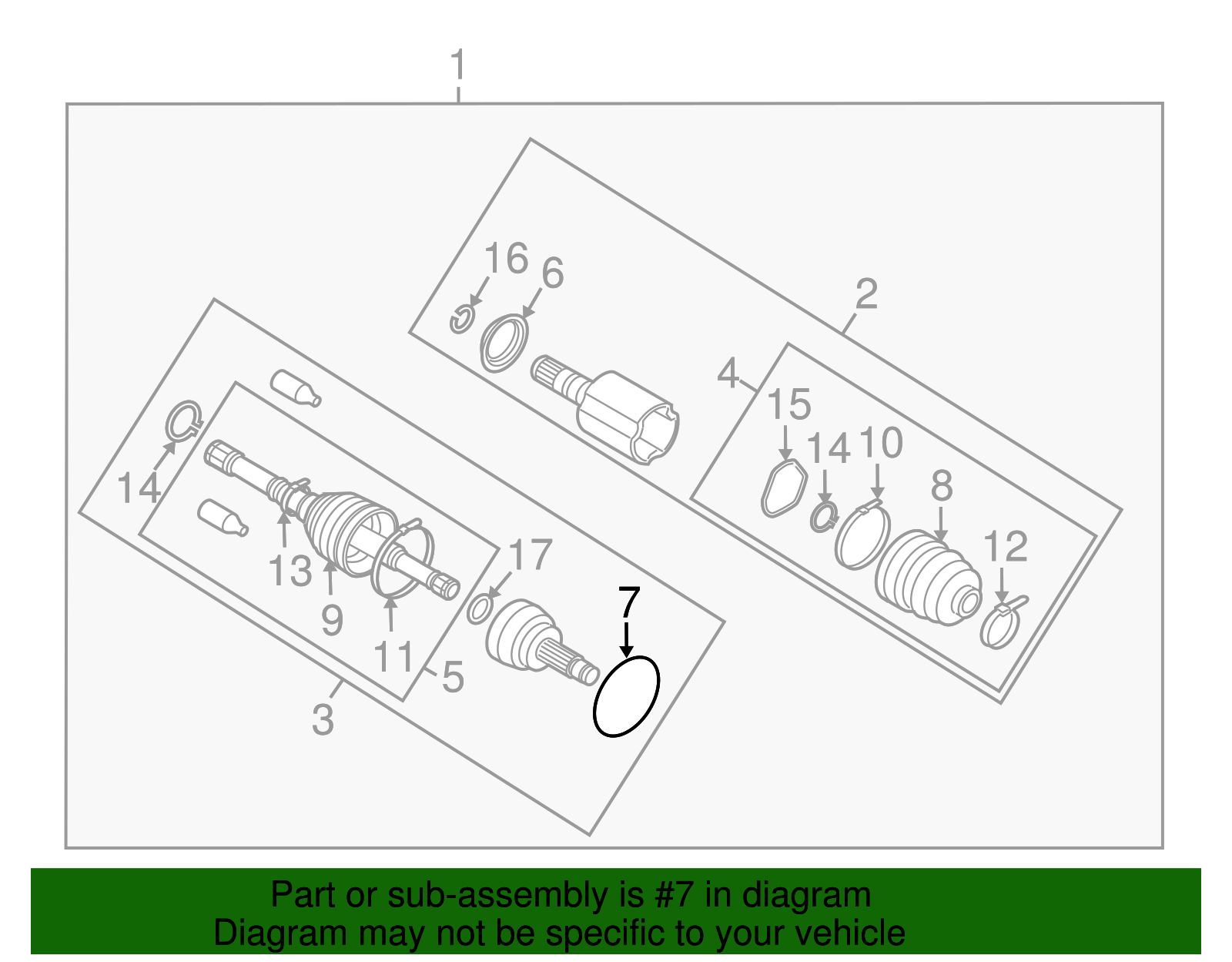 2005-2023 Subaru Baffle Plate 28337AG000 | Subaru Parts Store