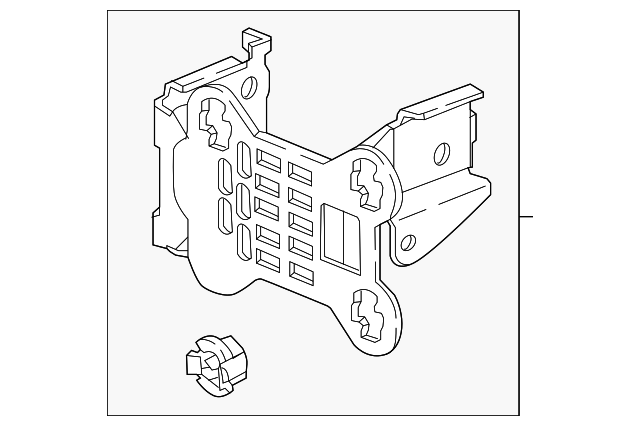 36804-TGG-G00 - Bracket Set - 2020 Honda Civic | Honda Factory Parts