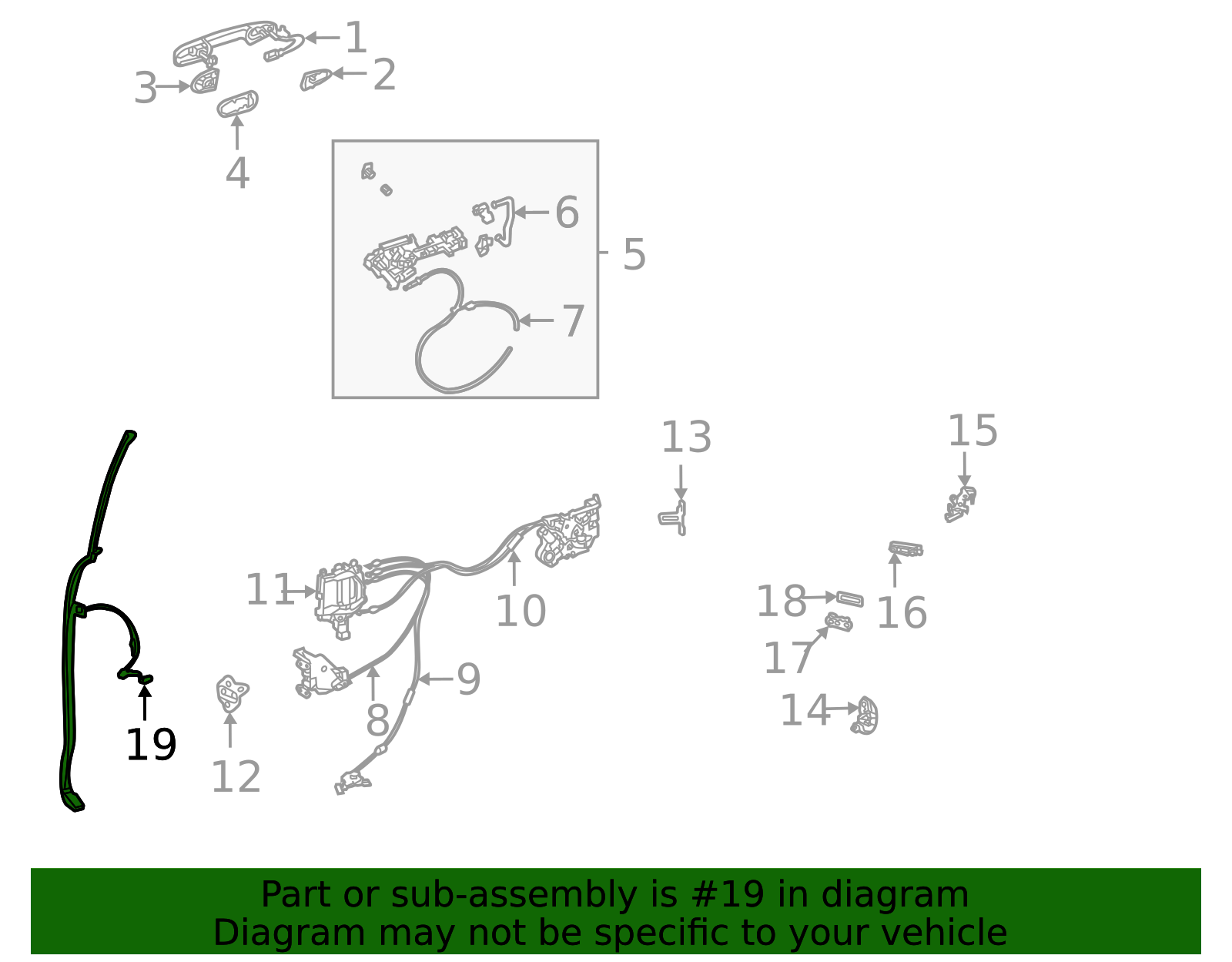 2021-2024 Toyota Sienna Pinch Sensor 84260-08060 | Toyota Parts Center