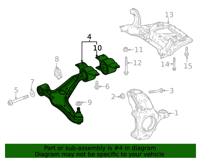 2020-2024 Mercedes-Benz Suspension Control Arm 247-330-87-02 ...