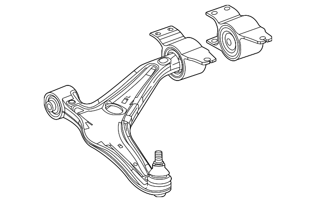 247-330-87-02 - Transv Control Arm 2020-2021 Mercedes-Benz GLB 250 ...