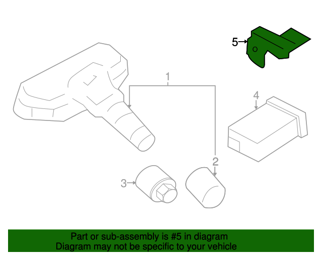 2010-2015 Hyundai Tucson Module Bracket 95800-2S510 | OEM Parts Online