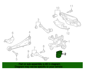 2015-2021 Lexus Suspension Knuckle Bracket 48506-78020 ...
