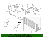2009-2020 Toyota Radiator Insulator 16523-0T020 | Toyota Parts Center