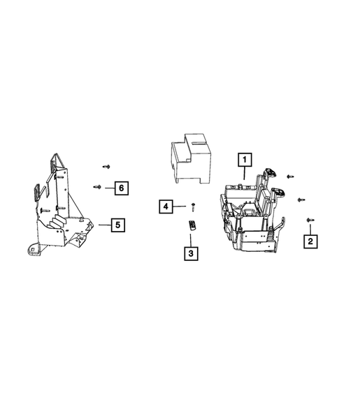 Battery, Battery Tray and Cables for 2020 Ram 3500 | Mopar eStore