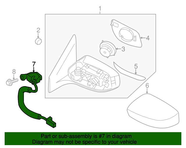 2016-2024 Nissan Sentra Warning Lamp 26670-5MA0A | Temecula Nissan Parts