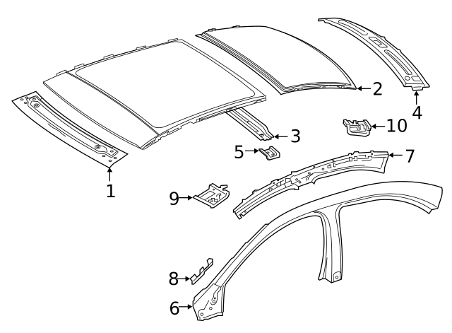 004-991-38-70 - Mount Clamp 2019-2023 Mercedes-Benz | Mercedes-Benz USA ...