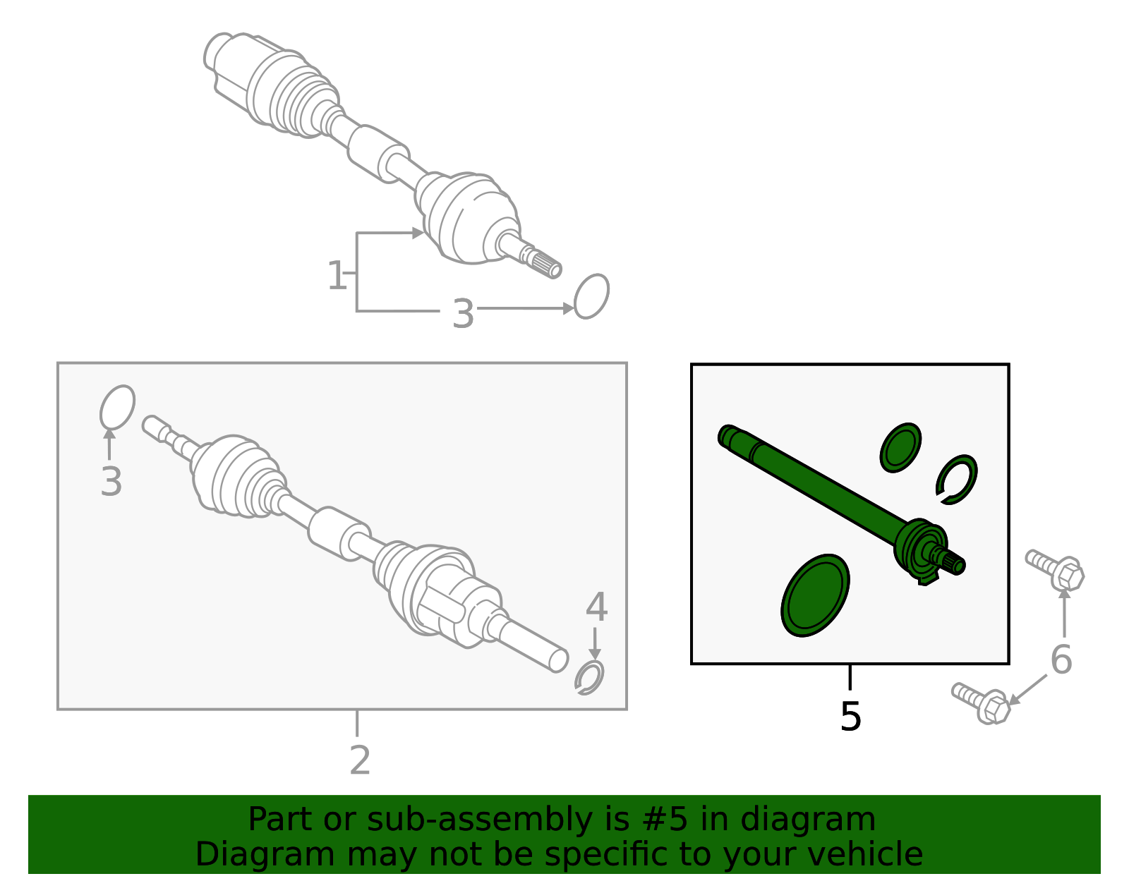 K2GZ-3A329-B - Intermediate Shaft 2019-2024 Ford | Big 3 Auto Parts