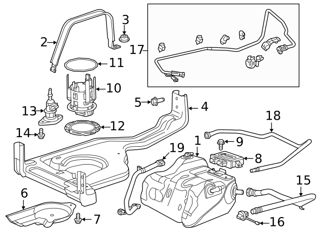 68330360AB - Urea Tank Harness | Mopar Parts Canada