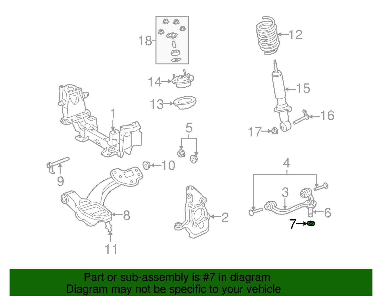 Genuine OEM Ford Part - Suspension Ball Joint Nut / Washer W710298-S441 ...