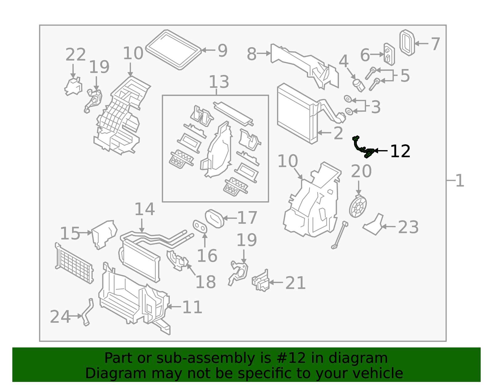 BDTS-61-J22 - 2019-2024 Mazda - Refrigerant Temp Sensor | Mazda Part Direct