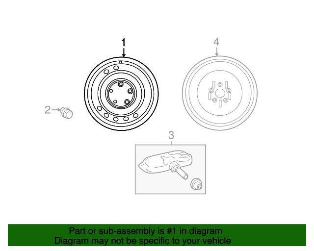 2008-2014 Scion xD Wheel, Steel 42611-52620 | OEM Parts Online