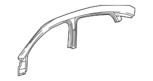 253-637-38-01 - Roof Rail 2017-2022 Mercedes-Benz | Mercedes-Benz USA Parts