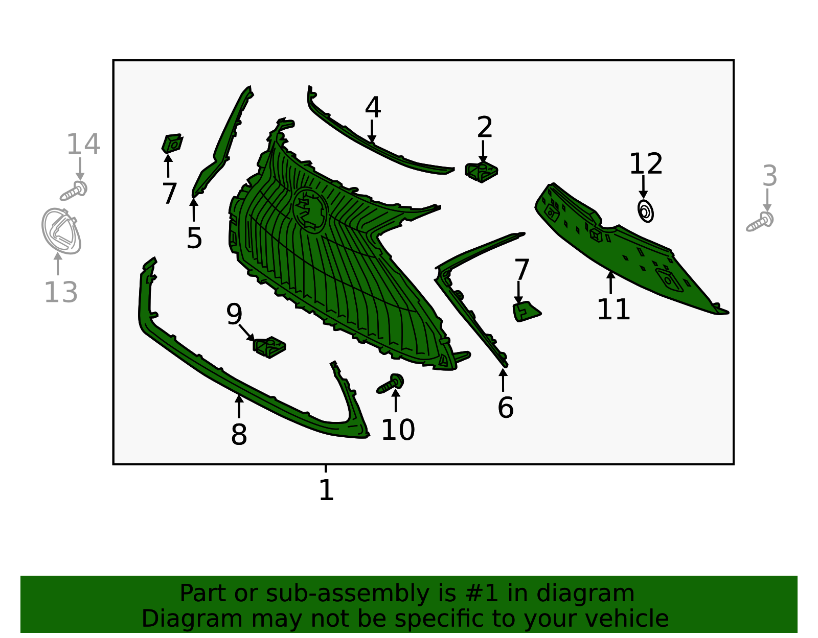53101-06J10 - 2023-2024 Lexus - Grille Assembly | My L Parts