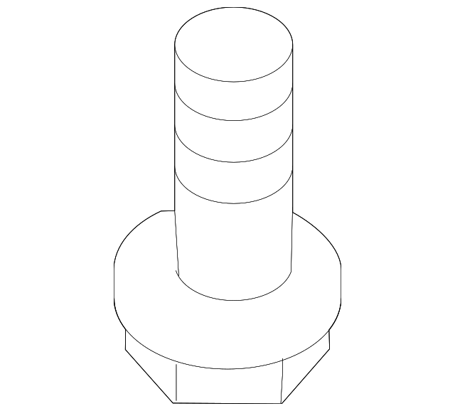 2000-2020 Nissan Signal Lamp Assembly Mount Bolt 08146-6165H | QuirkParts