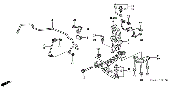 Front lower control arm bushing replacement options | Honda Insight Forum