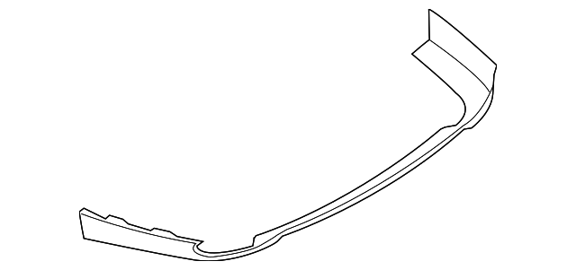 2013-2018 Ford Fusion Valance Panel DS7Z-17810-AA | OEM Parts Online