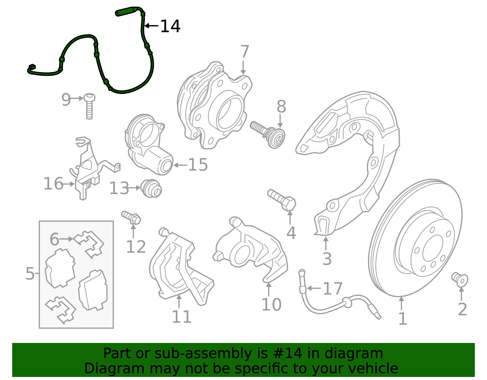 2019-2025 BMW Wear Indicator 34-35-6-870-352 | BMW Parts 247
