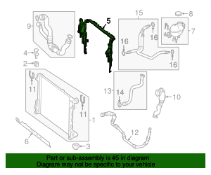 212-505-44-30 - Upper Baffle 2014-2018 Mercedes-Benz | Mercedes-Benz ...