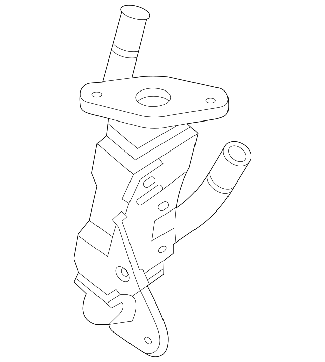 2020-2022 Nissan Sentra Egr Cooler 14735-6CT1B | TascaParts.com