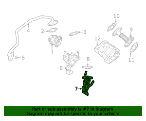 2020-2025 Nissan Sentra Egr Cooler 14735-6CT1B | Ziegler Nissan of ...