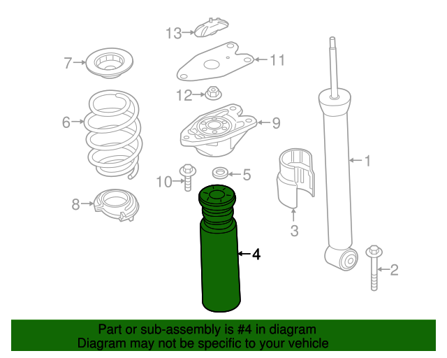 33536861737 - 2016-2022 BMW Stopper (33-53-6-861-737) | BMW of South ...