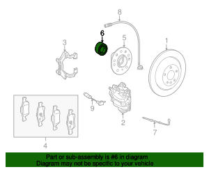 164-981-04-06 - Front Wheel Bearing 2006-2012 Mercedes-Benz | Mercedes ...