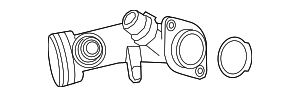 651-200-12-51 - Coolant Line 2015-2016 Mercedes-Benz | Mercedes-Benz ...