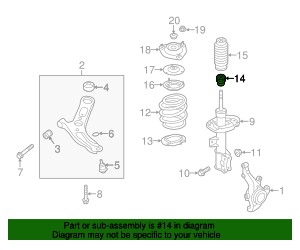 2011-2017 Hyundai Bumper 54626-3X000 | OEM Parts Online