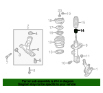 2011-2017 Hyundai Bumper 54626-3X000 | OEM Parts Online