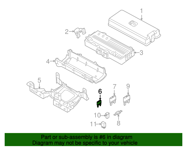 9L3Z-14526-HA - Mini Fuse 2009-2023 Ford | Ford Parts Direct