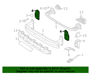 2015-2020 Jeep Bracket-Radiator Support - Driver's Side (LH) 68439588AA-MOPAR | TascaParts.com
