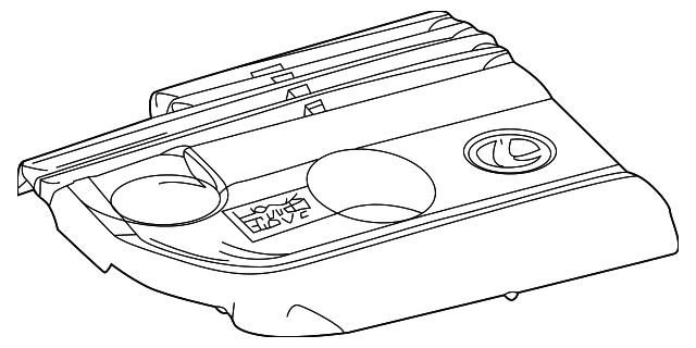 12601-24021 - Engine Cover 2019-2024 Lexus | Lexus Parts Outlet