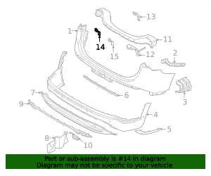 2021-2023 Hyundai Santa Fe Lower Bracket 86637-S1520 | HyundaiParts.Online