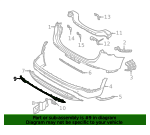 2021-2023 Hyundai Santa Fe Bumper Trim 86696-S1500 | OEM Parts Online