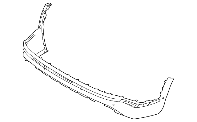 Genuine Bumper Cover for 2021-2023 Hyundai Santa Fe | Part# 86650-S1500 ...