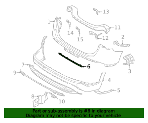 2021-2023 Hyundai Santa Fe Reflector Panel 92409-S1510 | OEM Parts Online
