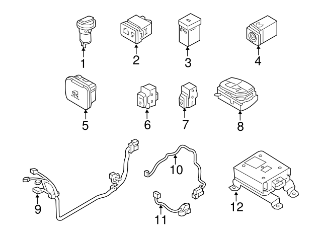 2015-2016 Kia Sedona Wire Harness 84625-A9000 | OEM Parts Online