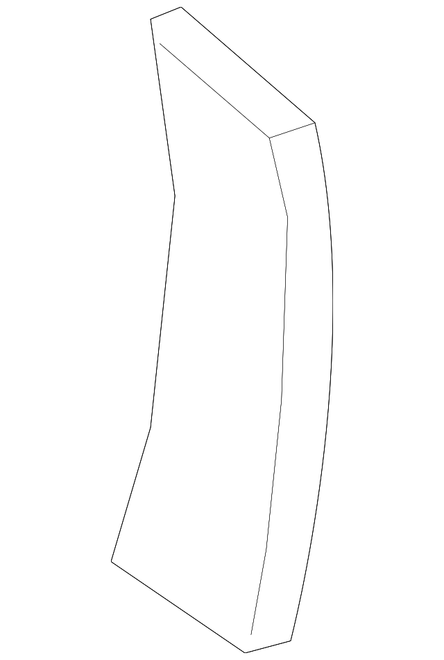 463-880-37-02 - Trim Molding 2019-2023 Mercedes-Benz G 63 AMG ...