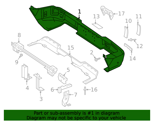 2019-2021 Mercedes-Benz G 550 Bumper Cover 463-885-08-02-9999 | MB OEM ...