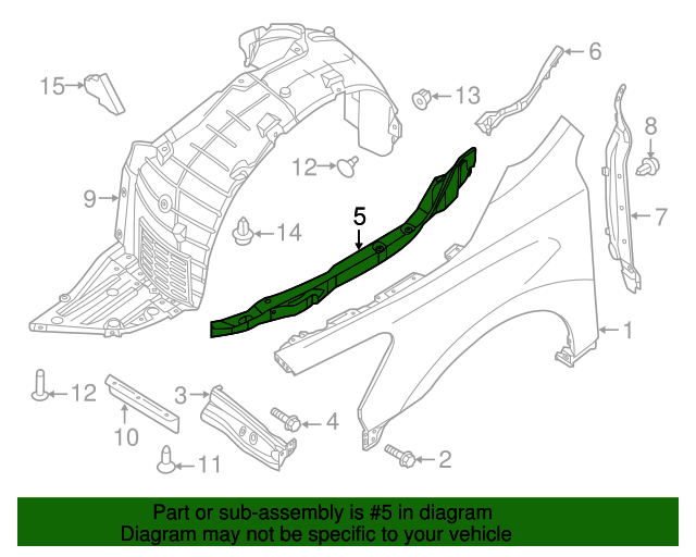 65820-3TA0A | Nissan Seal Assy - Genuine OEM | 658203TA0A | Nissan Parts