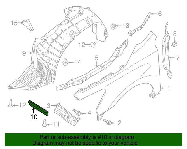 2013-2018 Nissan Altima OEM NEW 2013-2018 Nissan Altima Left Front ...
