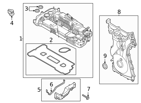 Valve & Timing Covers for 2023 Ford Explorer | OEM Parts Online